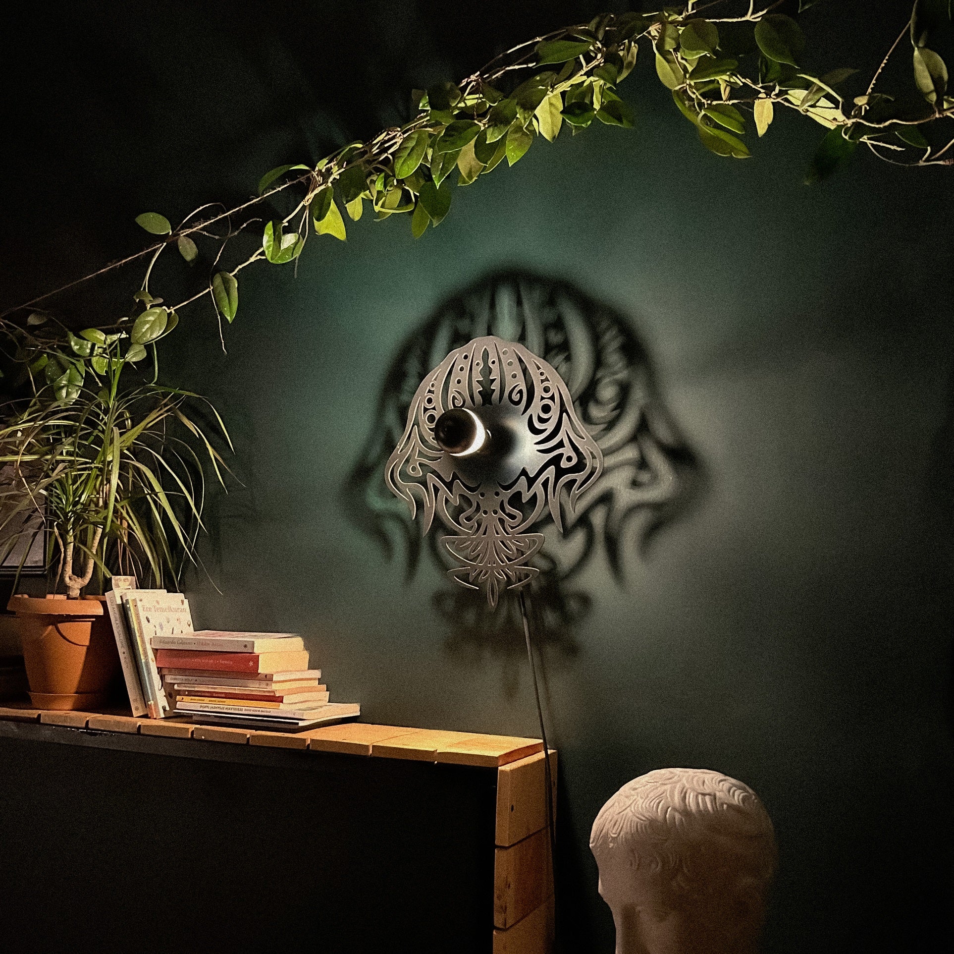 Jellyfish Shadow Wall Lighting | Hedgehog Art Shop